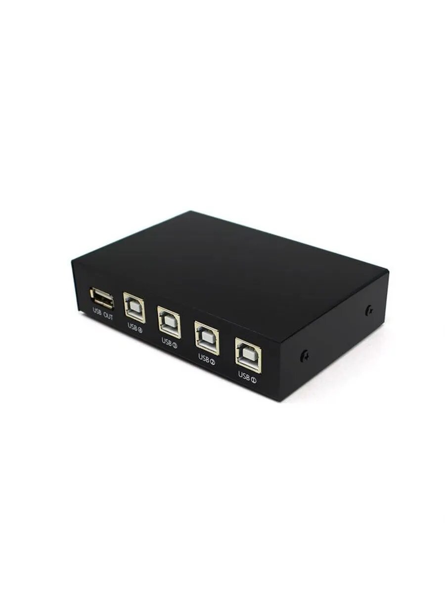 USB переключатель (4 порта, ручной, 4 порта)