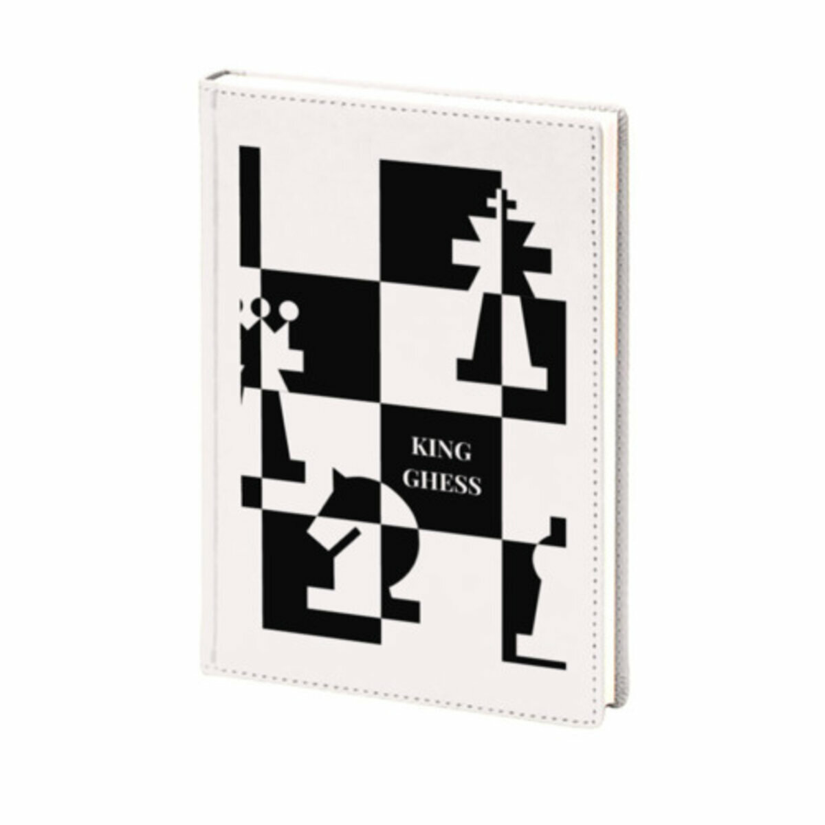 Ежедневник «Шахматы. Подарок шахматисту. Шахматный клуб» (белый)