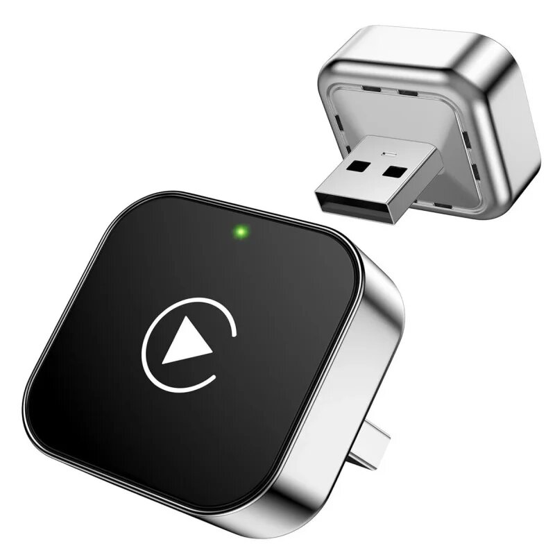 2 в 1 проводной к беспроводному адаптеру CarPlay Android Auto для OEM автомобильной Gun color 2