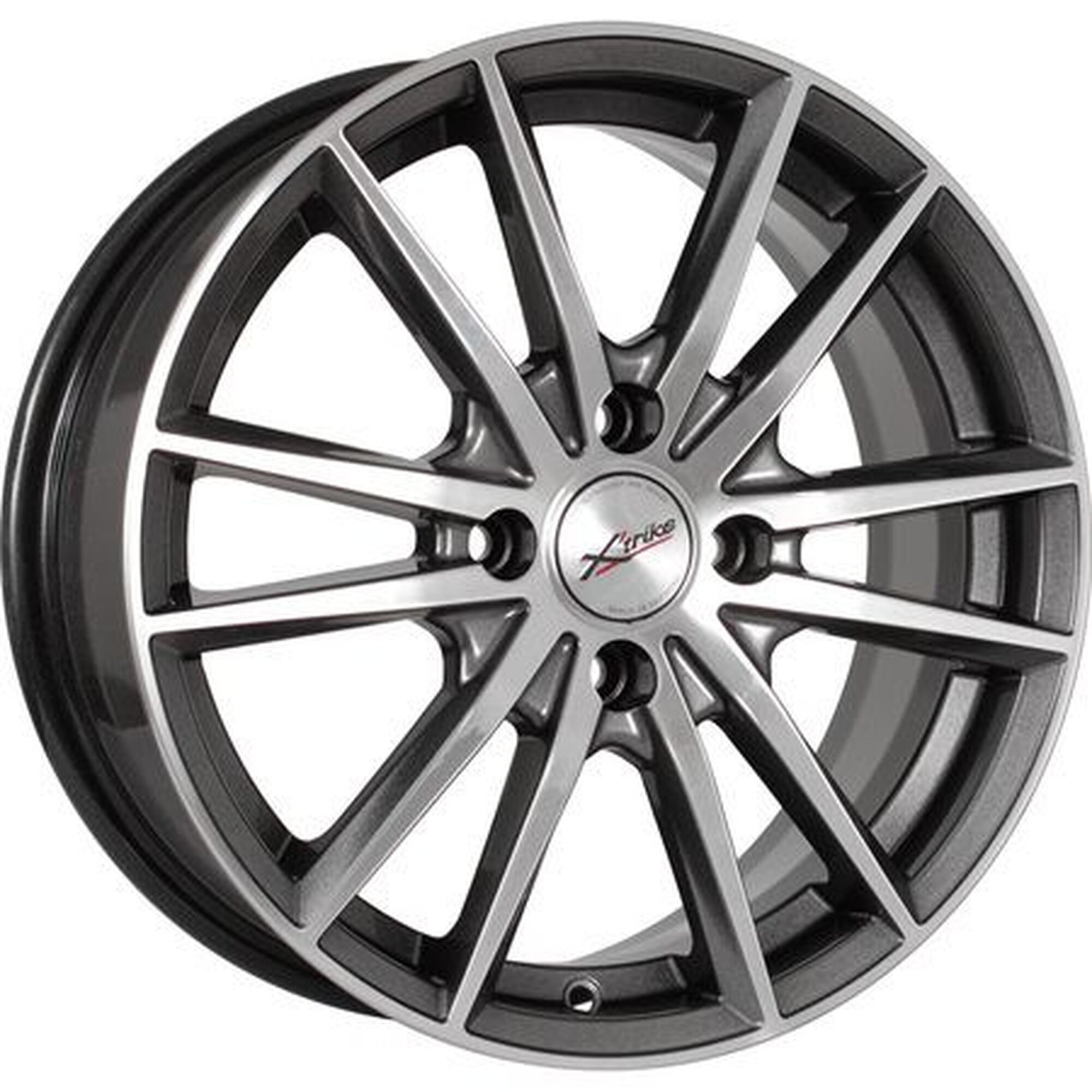 Колесный литой диск X-trike X129 R16x6.5 4x100 ET48 CB54.1 HSB_FP