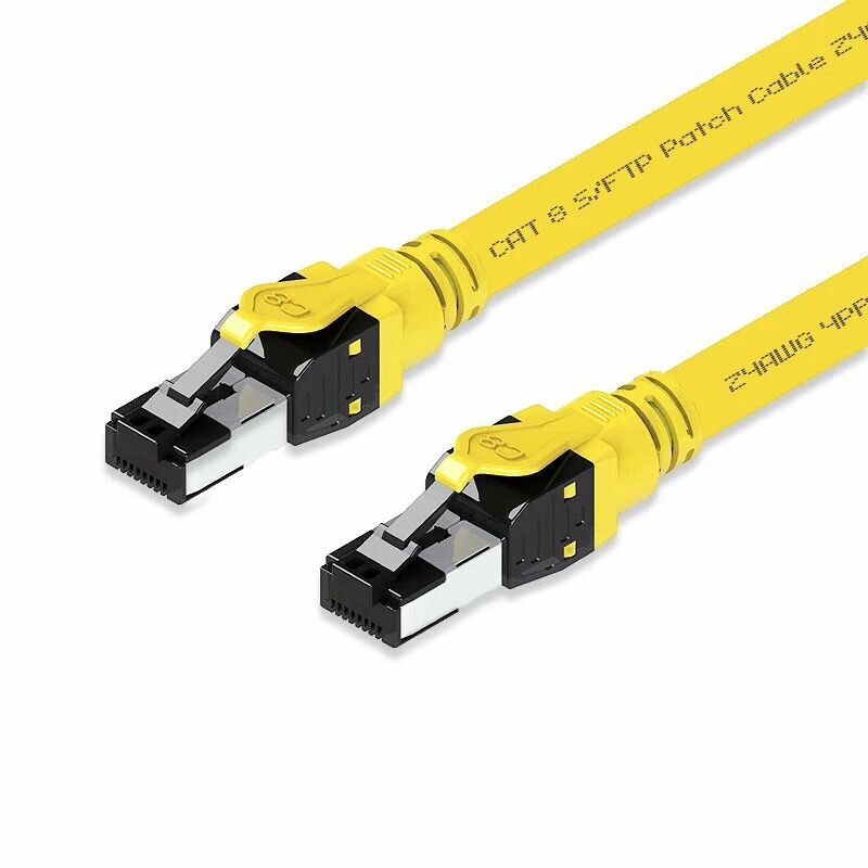 Сетевой патч-корд RJ45 Cat8, разъем Ethernet Cat 8 40G 2000 МГц, встроенная печатная плата, сертифицирован GHMT Channel Link