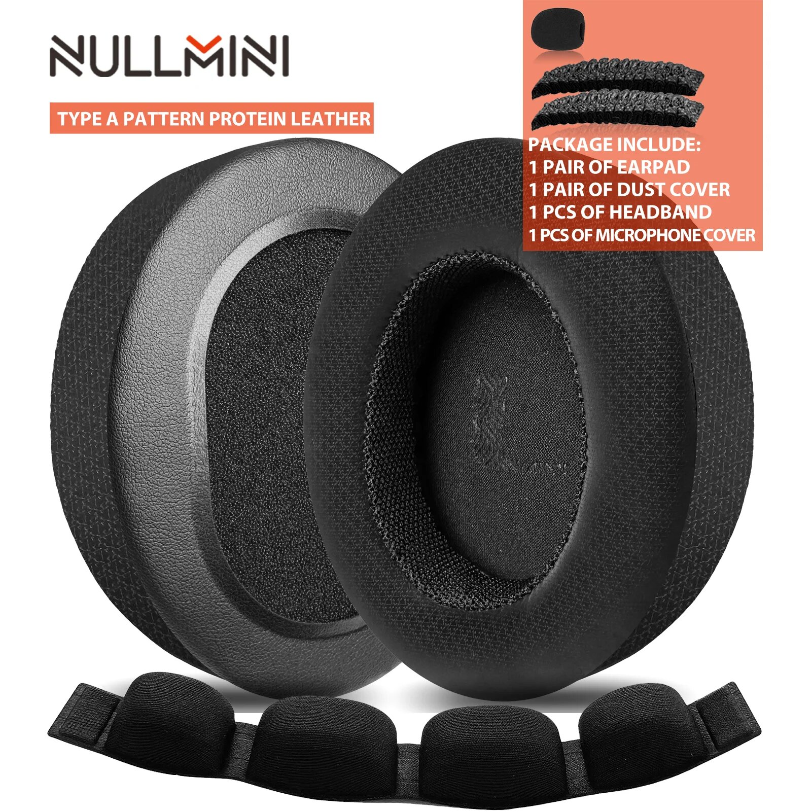 Nullmini Амбушюры черные Type A для Sennheiser