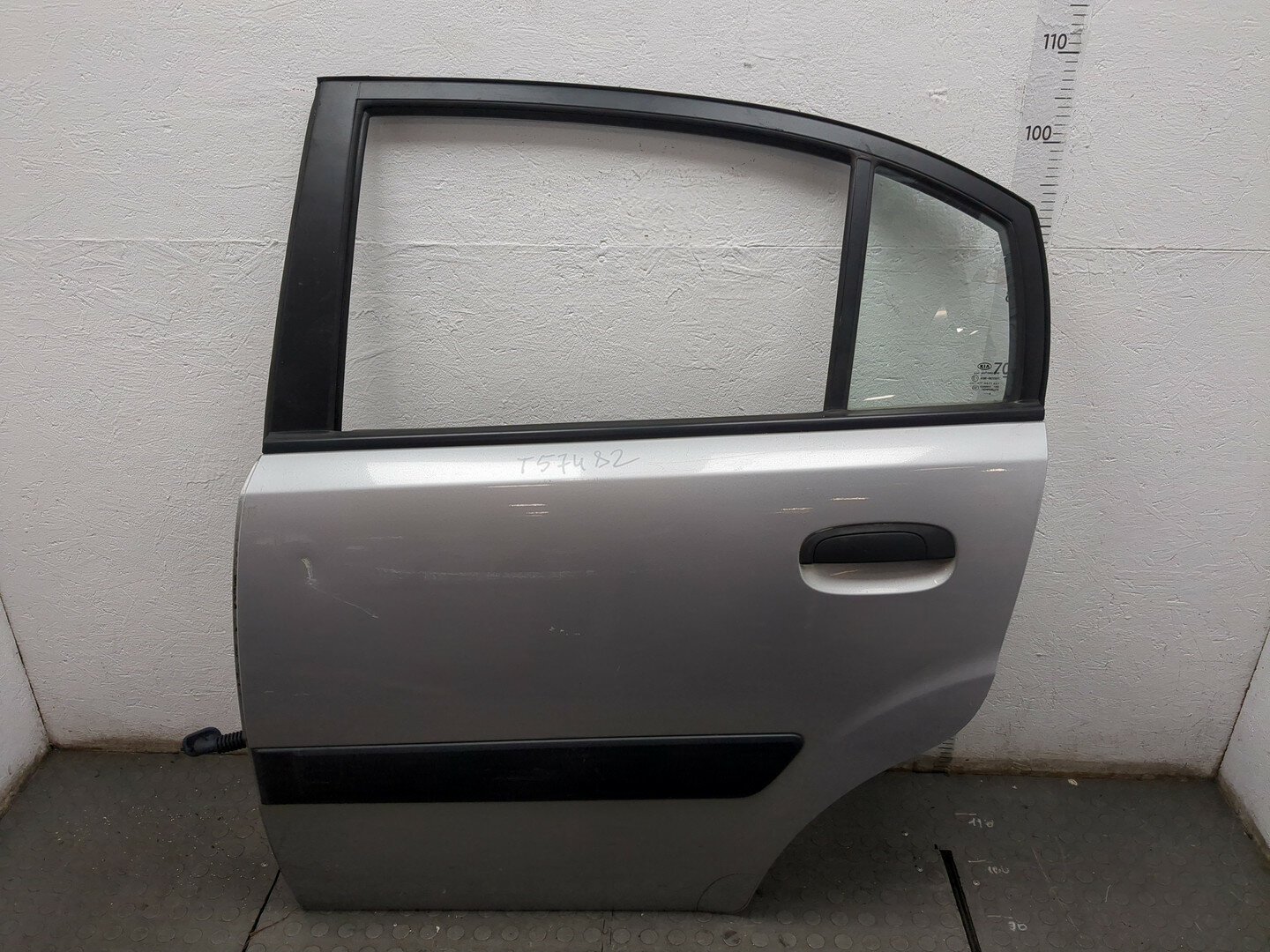 Дверь боковая (легковая) левая задняя КИА Rio Б/У