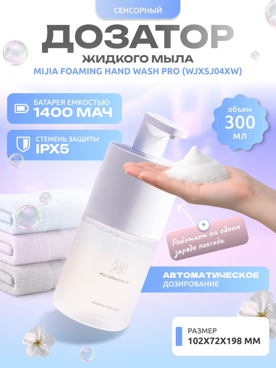 Дозатор Mijia Foaming Hand Wash Pro (WJXSJ04XW)