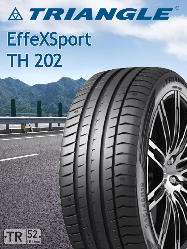 Шины летние Triangle EffeXSport TH 202 (225/40/R19) 93Y для легковых автомобилей