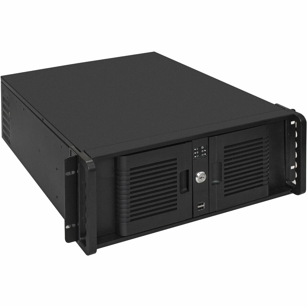Корпус серверный ExeGate Pro 4U480-15/4U4132 (EX293249RUS) черный, 4U, 600 Вт