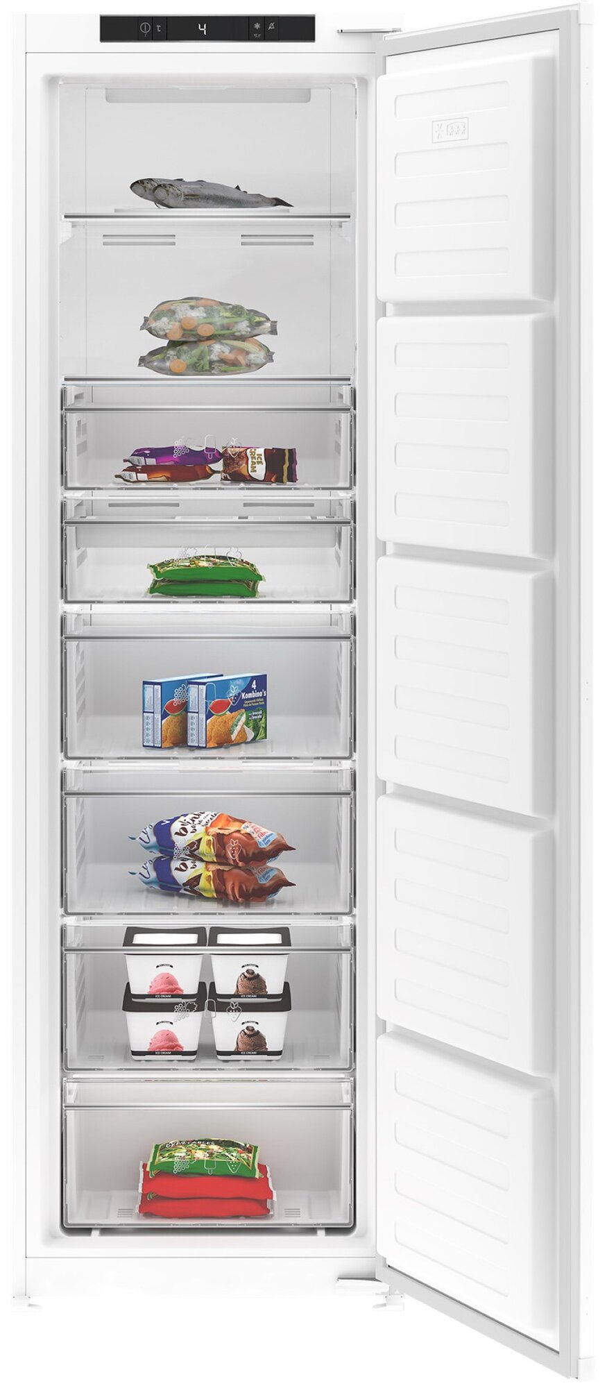 Морозильник Hotpoint-Ariston HBTF 18I , встраиваемый, No Frost
