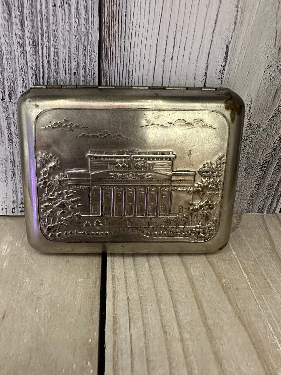 Портсигар Александровский Театр ссср 1960 годы Винтажный коллекционный Редкий