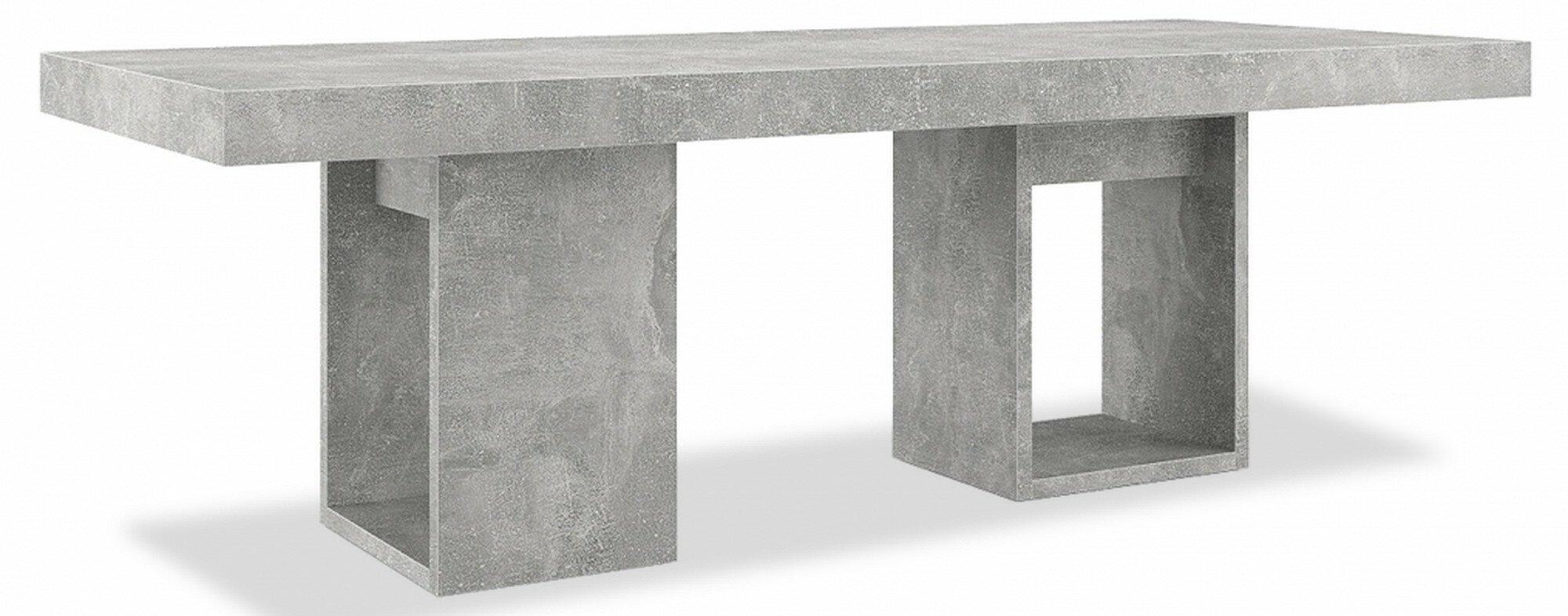 Стол для переговоров Бетон