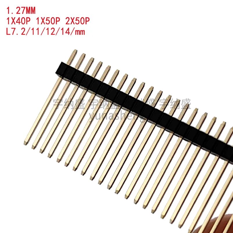 Клеммные блоки золотые 1x40P L14mm, 10 шт.