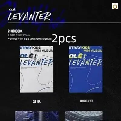 Музыкальный диск Stray Kids Clé : LEVANTER (CD + фотобук + фотокарты + постер) - K-pop альбом из Кореи