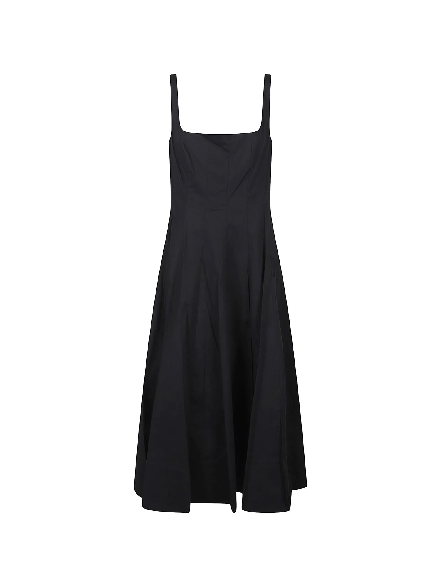 Платье Square-neck sleeveless midi dress