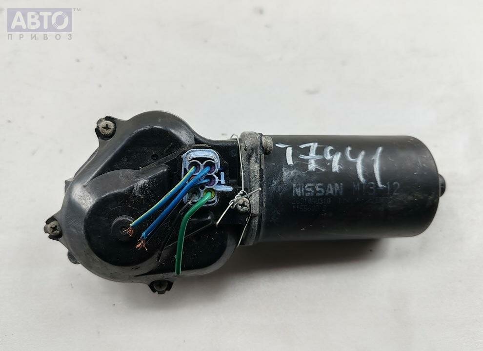 Двигатель стеклоочистителя переднего (моторчик дворников) Nissan Primera P12 (2002-2008)