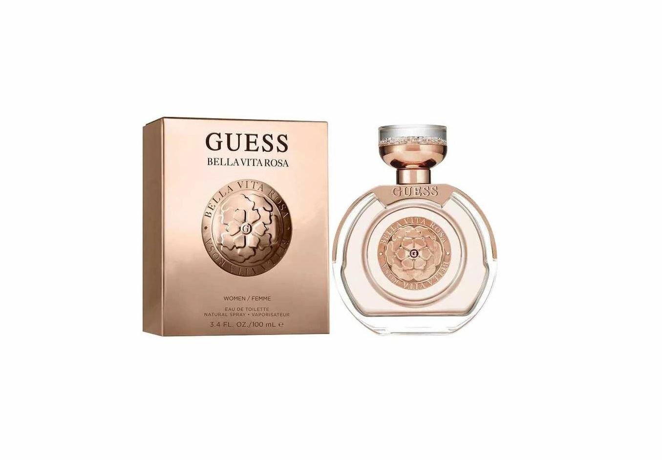 Туалетная вода Guess Bella Vita Rosa 100 мл, цветочные фруктовые