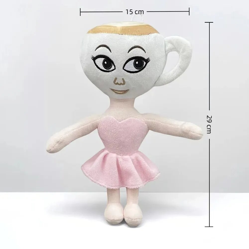 Мягкие игрушки Балерина Капучино Балерина 29 см Светло-розовый