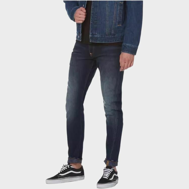 Джинсы зауженные Evisu