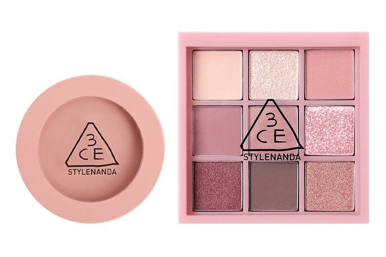 Набор теней и румян женский 3CE Velvet Clear 5696651