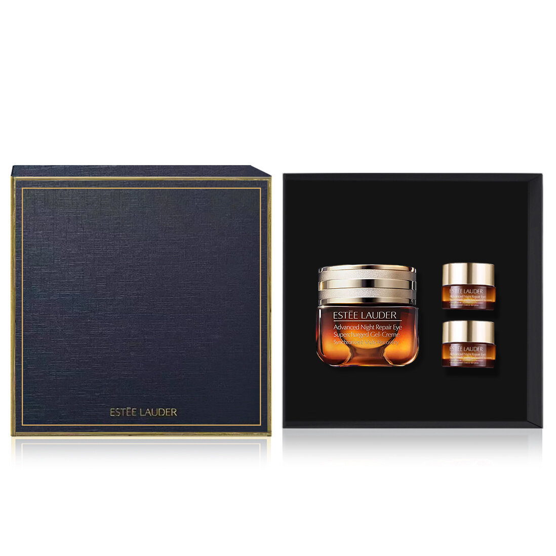 Крем для глаз унисекс ESTEE LAUDER 5703763 с коробкой, коричневая баночка