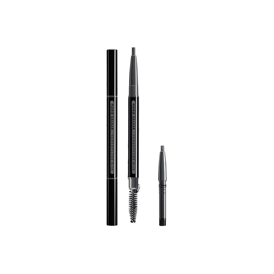 Карандаш для бровей женский MARIE DALGAR Natural Vivid, оттенок 04 Gray, 400 мг