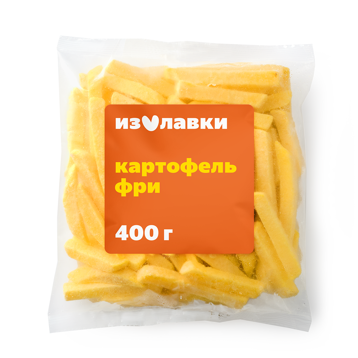Картофель фри "Из лавки", быстрозамороженный, без добавок, 400 г