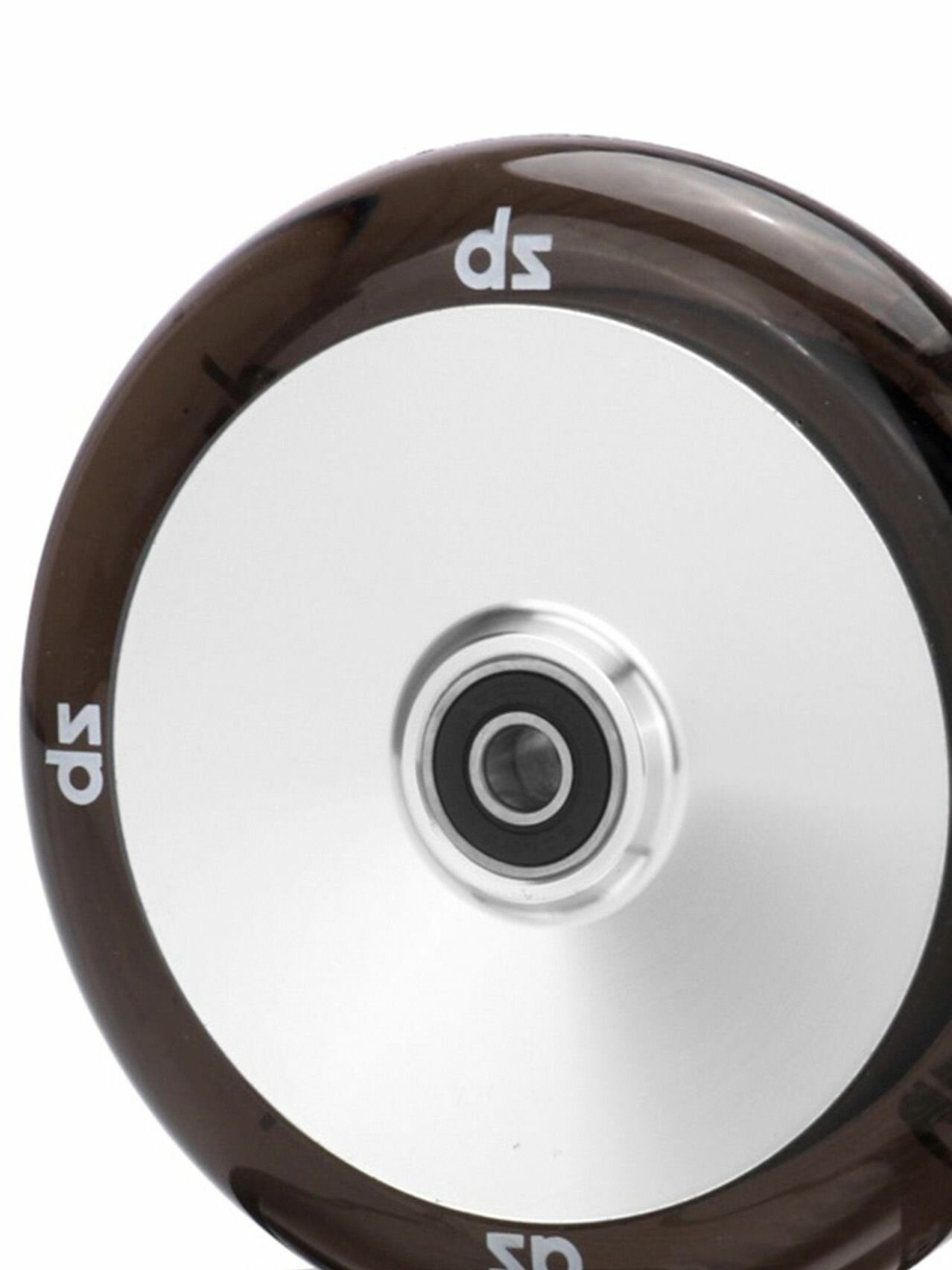 Колесо для самоката Drive Scooters 120 мм Chrome / Transparent Black