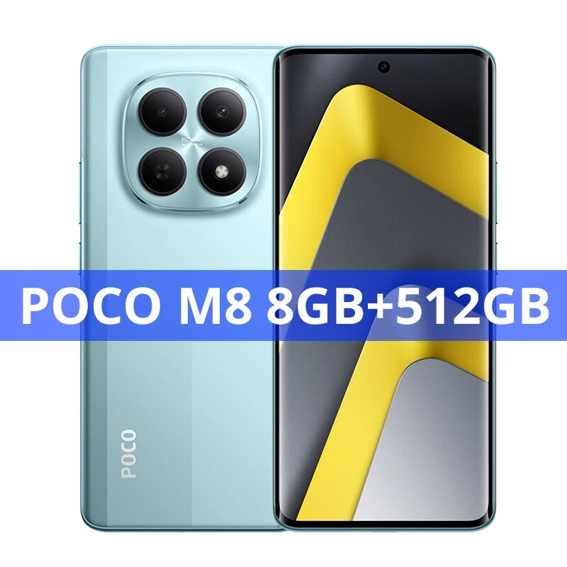 Смартфон Poco M8, 8/512ГБ, global