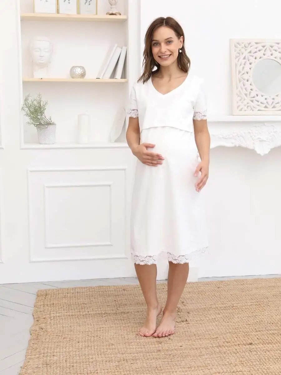 Сорочка для кормящих мам Любимый бренд. Качественная одежда.