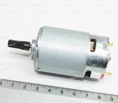 Двигатель для шуруповерта 12V Hitachi 329669 RS-550VC-6533 CCW15 (WH 14DCL) ориг.