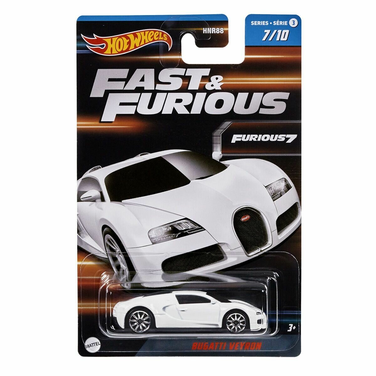 Машинка коллекционная Hot Wheels Fast & Furious Bugatti Veyron