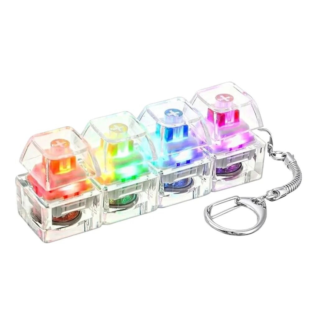 RGB-брелок-клавиатура 4 кнопки