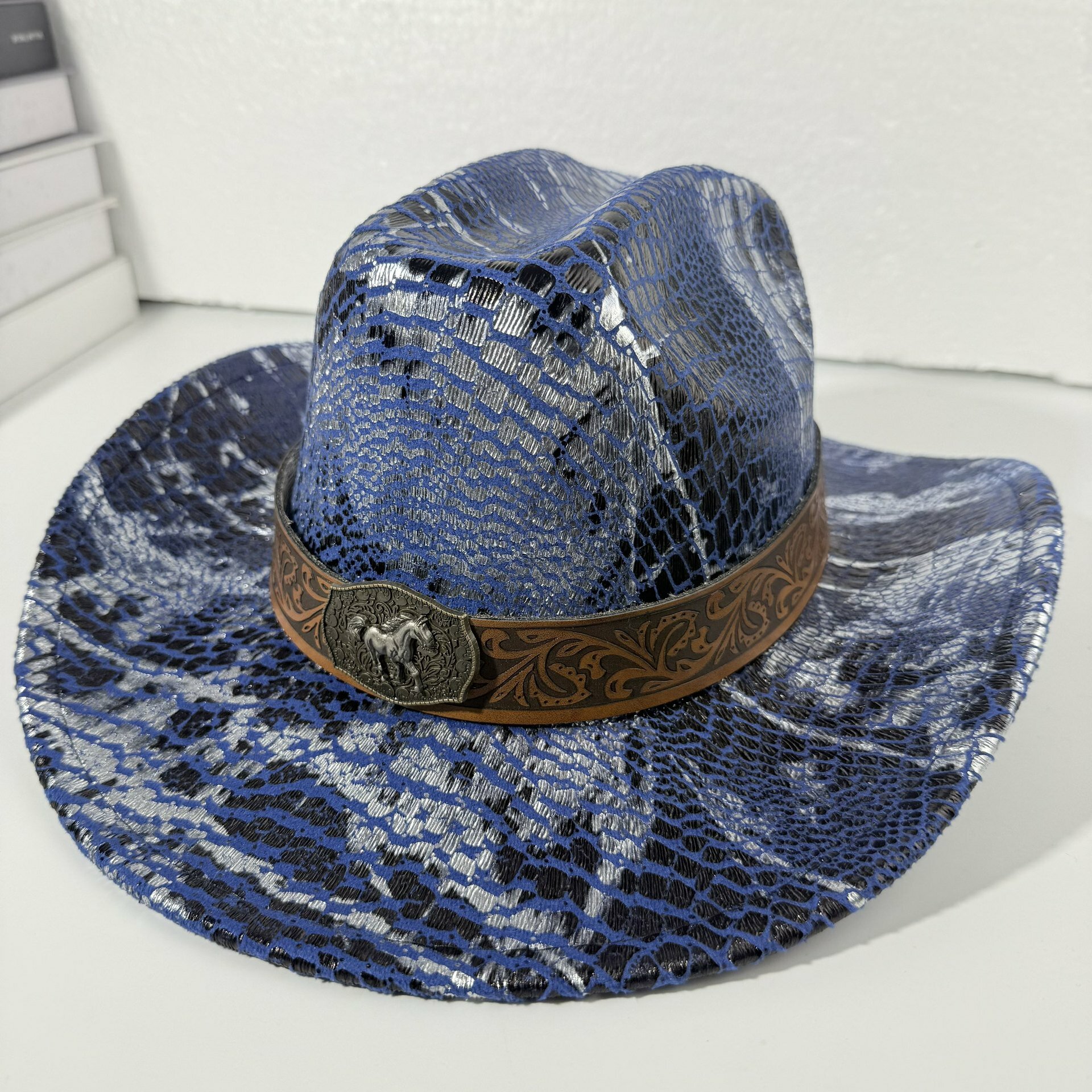 DIY Ковбой Классический Западный Широкий Козырьек