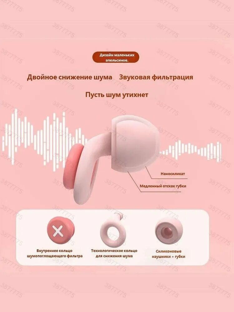 Наушники для сна, шумоподавления и звукоизоляции
