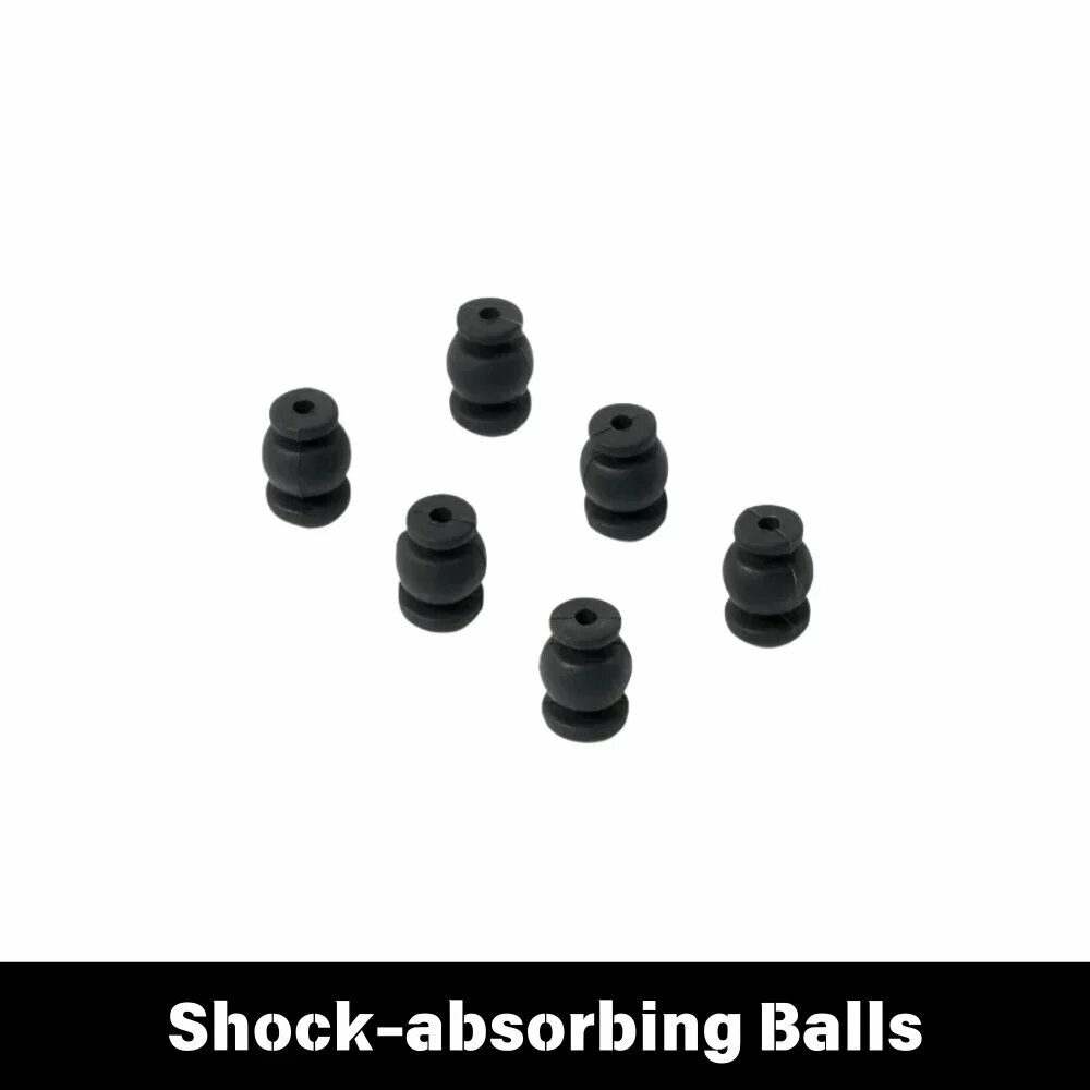 BETAFPV Pavo Pico II O4 Антивибрационное крепление для воздушного блока Черный, Shockabsorbing Balls