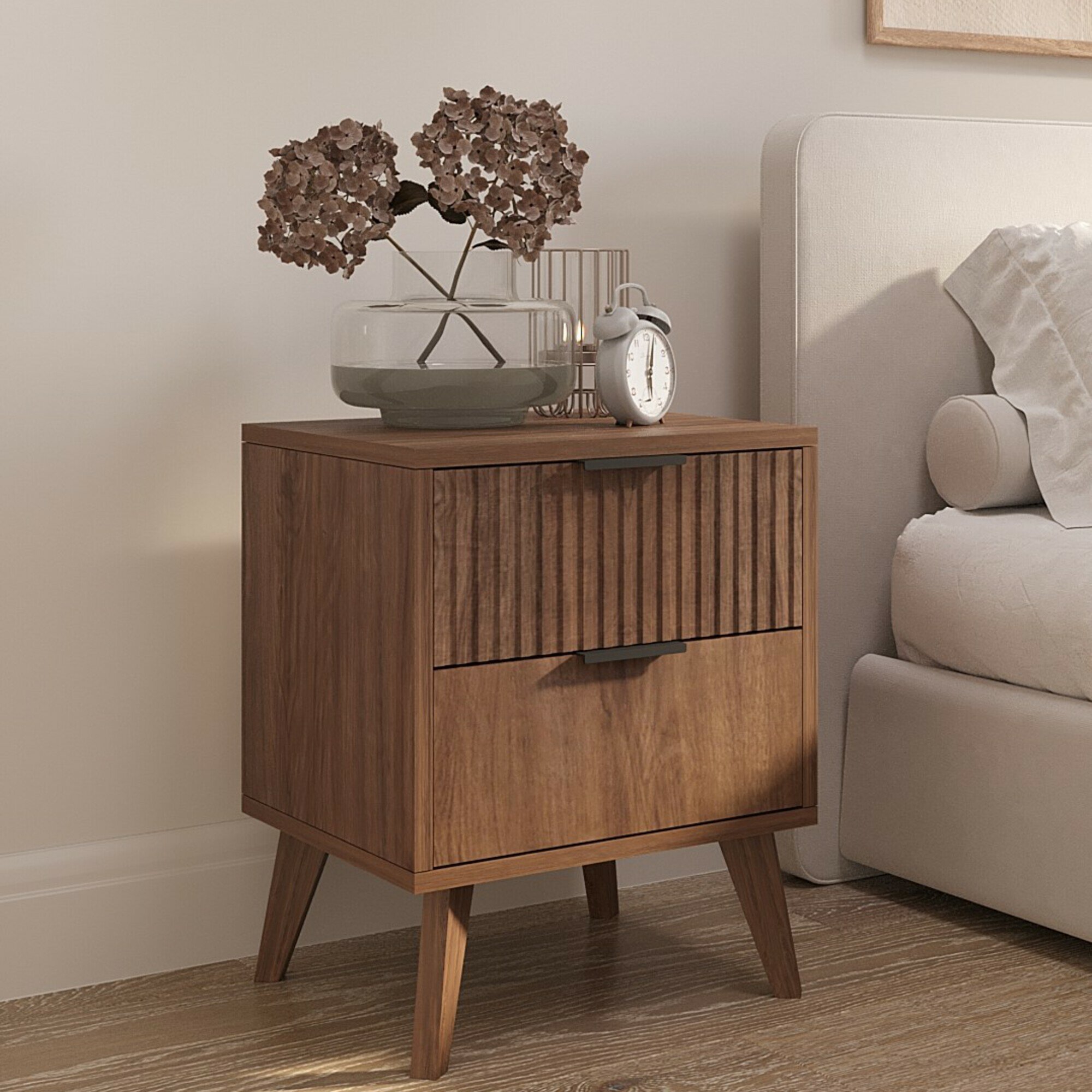 Тумба ЦифраМебель "Палермо", напольная, с ящиками, 39,5x33,8x50 см