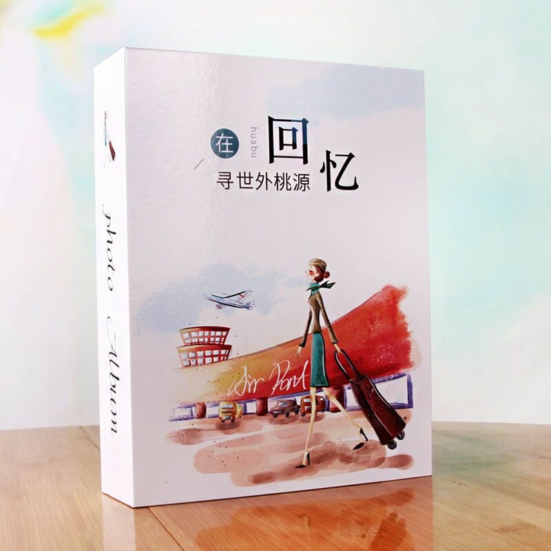 Фотоальбом в одной упаковке: семейный фотоальбом, фотоальбом для пар, памятный альбом для записи роста ребенка, детский фотоальбом с вкладными страницами.