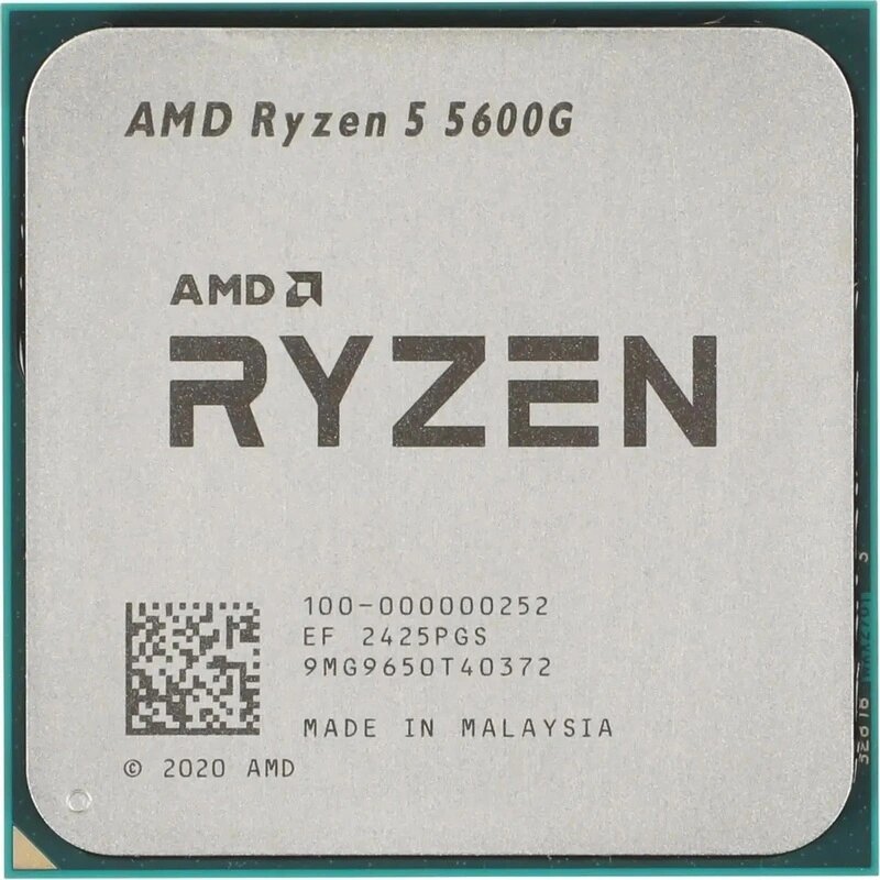 Процессор AMD (100-000000252) CPU RYZEN 5 5600G sAM4 OEM