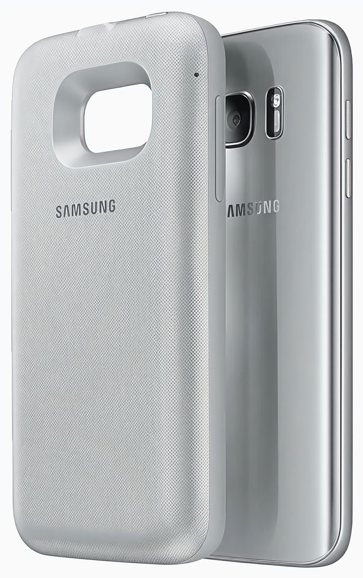 Чехол-аккумулятор Samsung Backpack Cover S7 Серебро (EP-TG930)