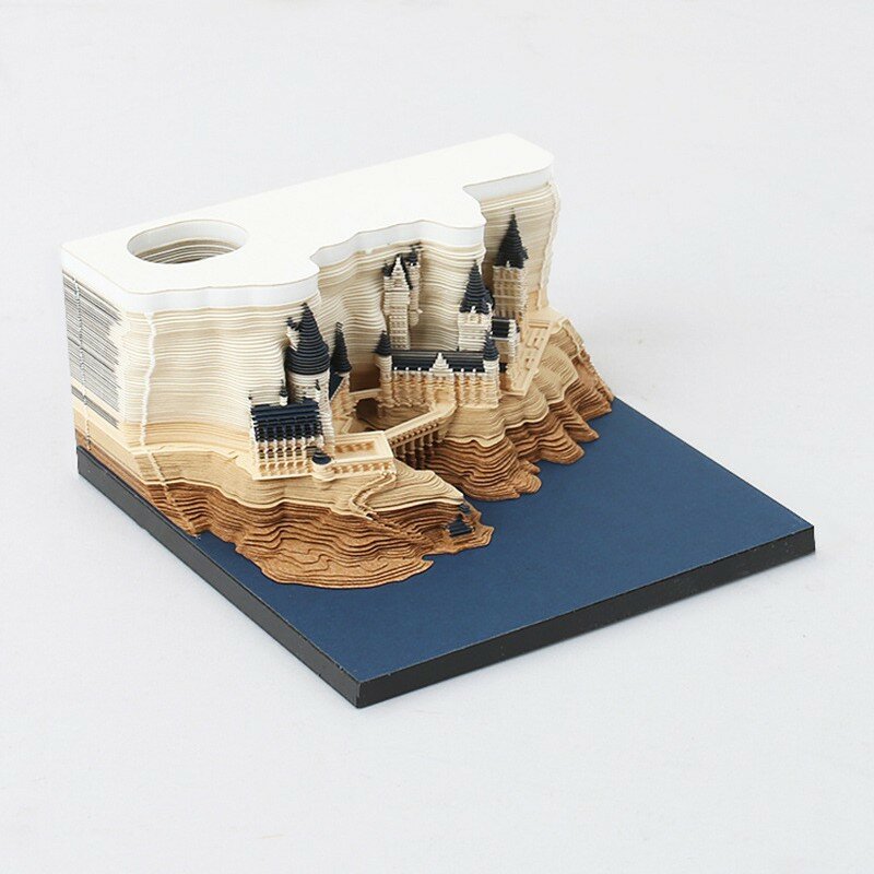 3D-стикеры с пандами для творчества, бумажная скульптура, отрывной еженедельный календарь, культурный и креативный подарок, настольное украшение, корпоративный сувенир.