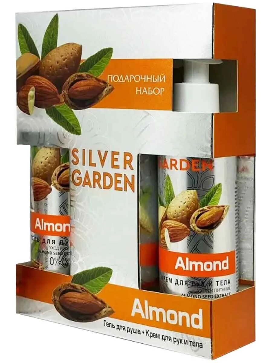 Подарочный набор Silver Garden Манго (Крем 200 + Гель д/душа 250) жен