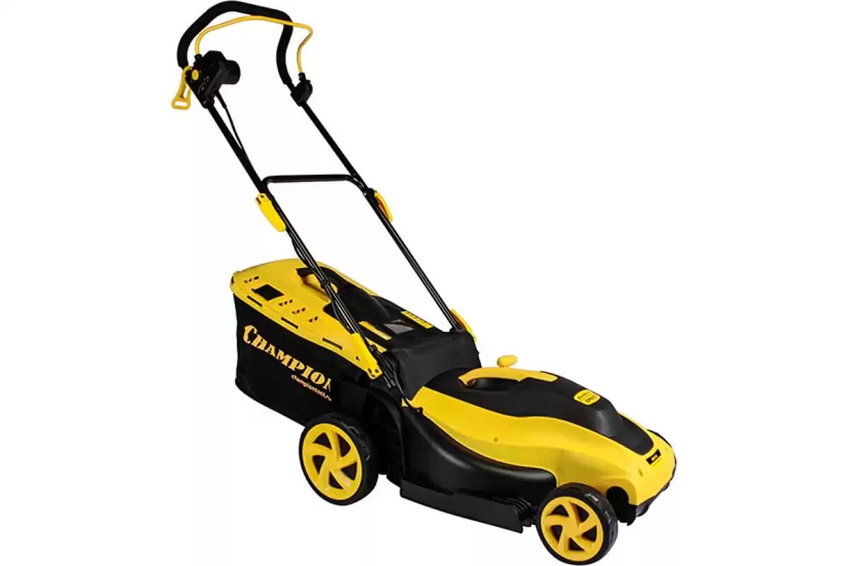 Газонокосилка Champion EM4217, складная, электрическая, травосборник 50 л