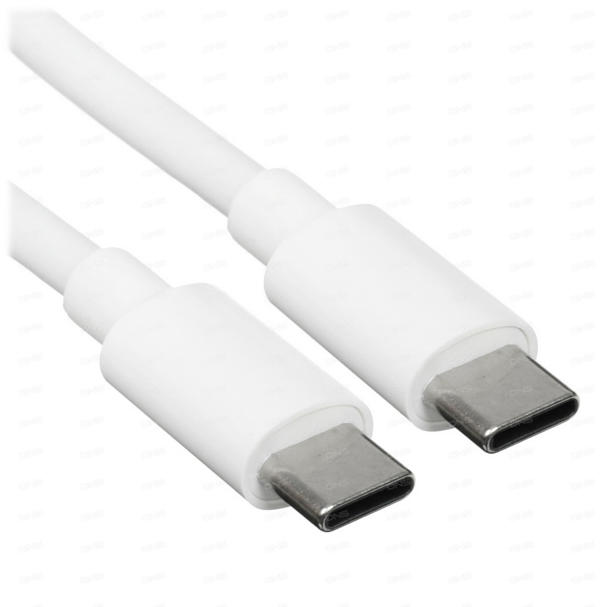Кабель круглый KEYRON USB Type-C - USB Type-C белый 2 м