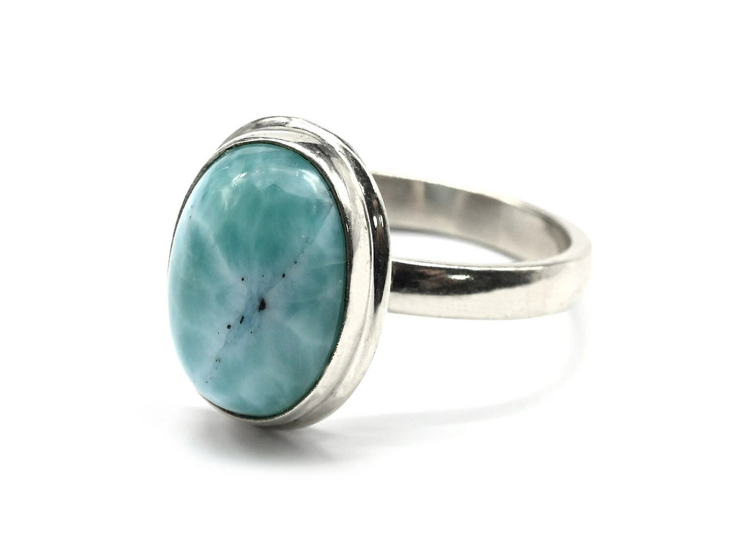 Кольцо, ларимар