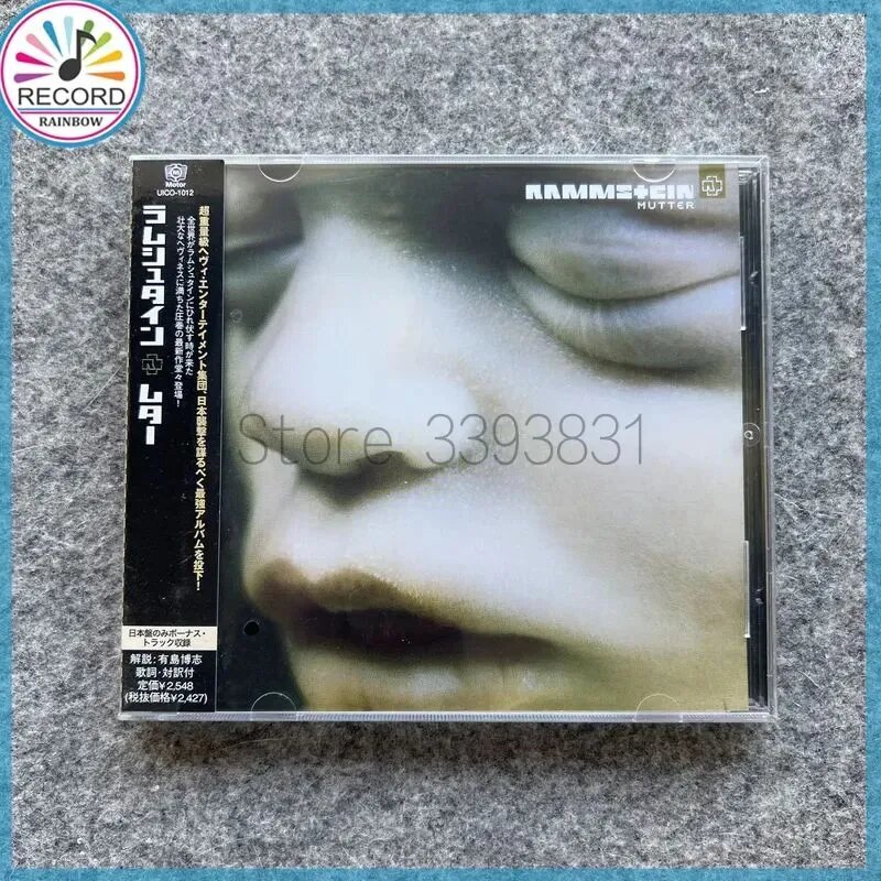 Rammstein Mutter CD Совершенно новый Запечатанный Альбом Импортное издание из Японии