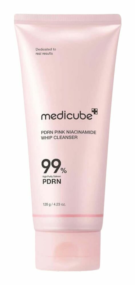 Пенка для умывания с пдрн Medicube PDRN Pink Niacinamide Whip Cleanser, 120 г