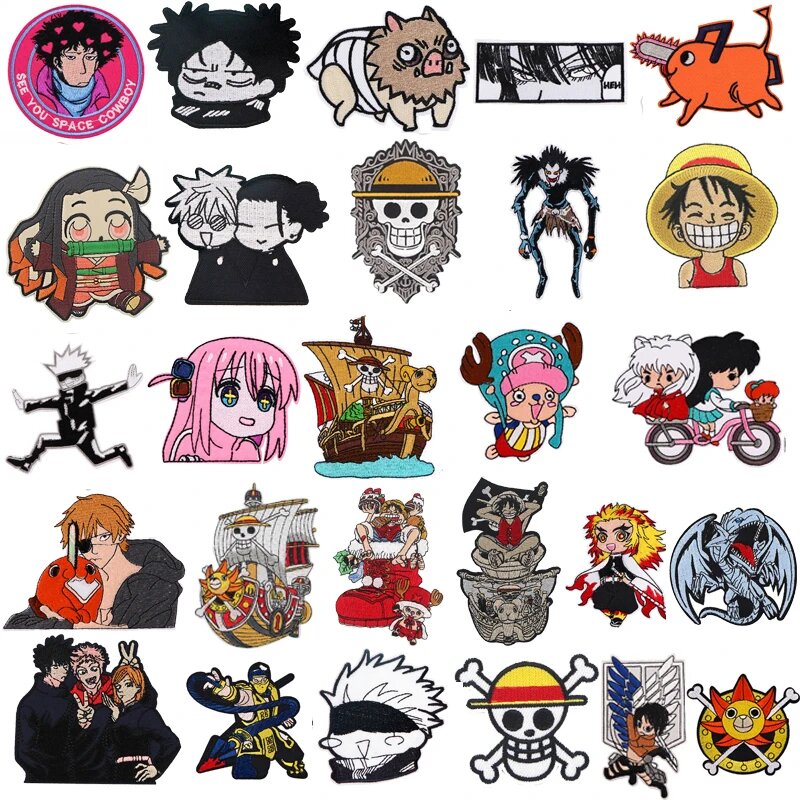 Нашивка на одежду "One Piece" 4.9x3.7 дюймов, Цвет: 31 — фото 1