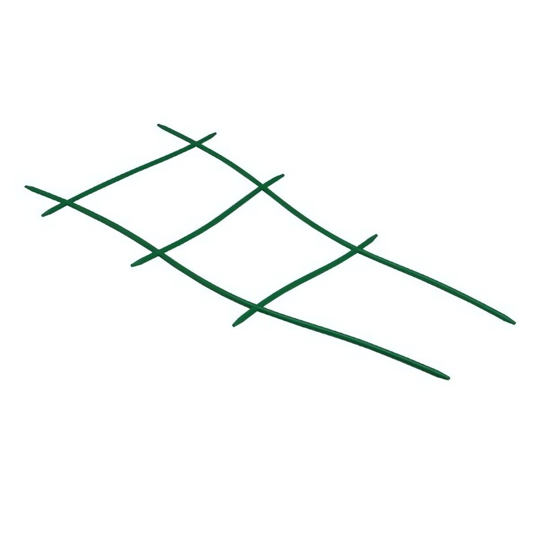 Опора для вьющихся растений, зеленая сетчатая, для направления роста и поддержки цветов