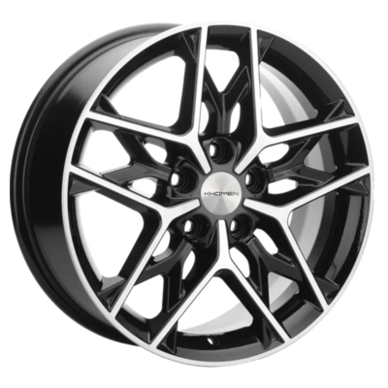 Диск колесный Khomen Wheels KHW1709 (Kia K5) 7,0x17 5x114,3 Dia67.1 ET48 цвет Black-FP