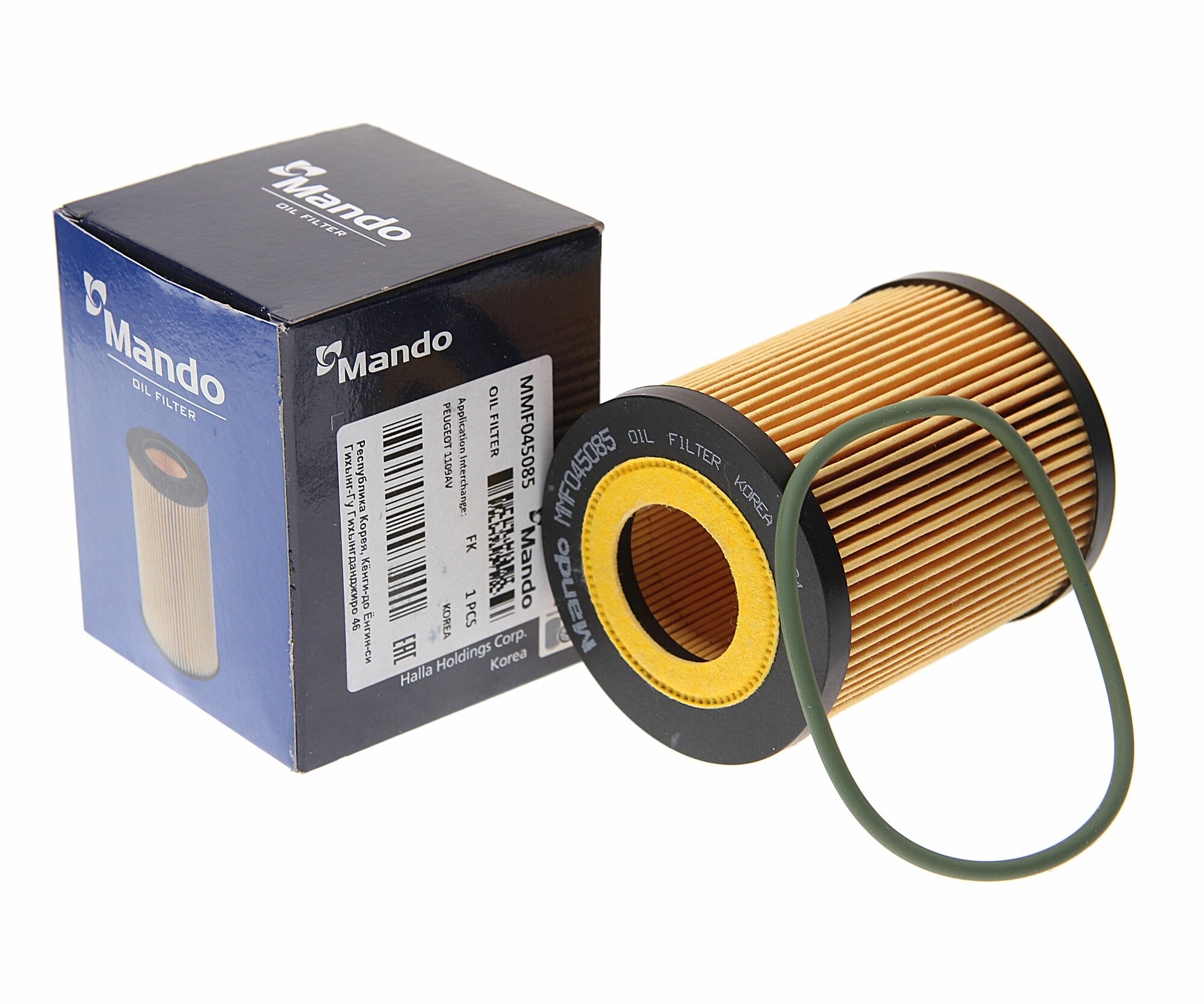 Фильтр масляный LAND ROVER Discovery 4, Range Rover (10-) (3.0 TD V6) MANDO