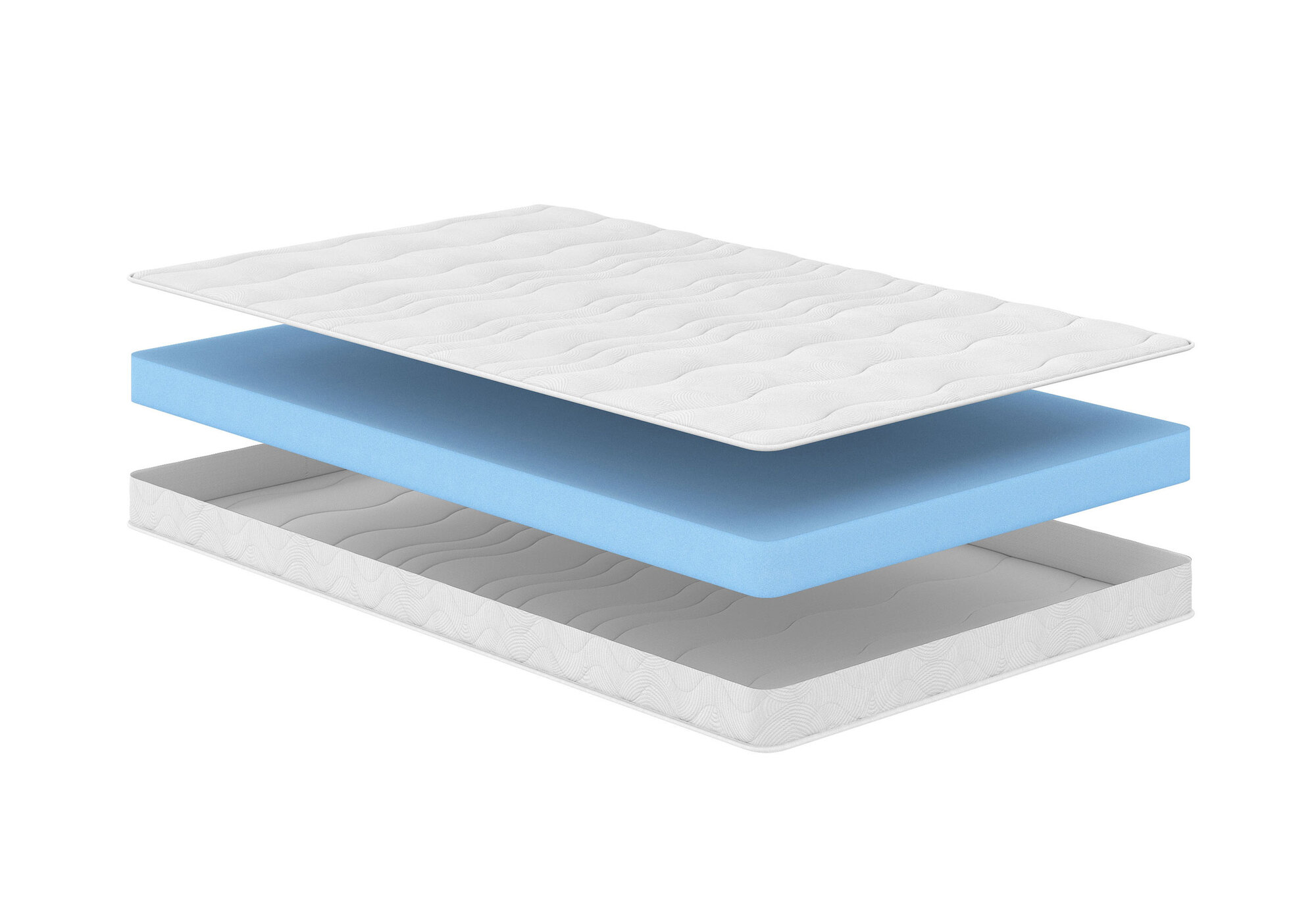 Матрас Сонум Play Middle 90х190 высота 11 см анатомический средней жесткости Беспружинный