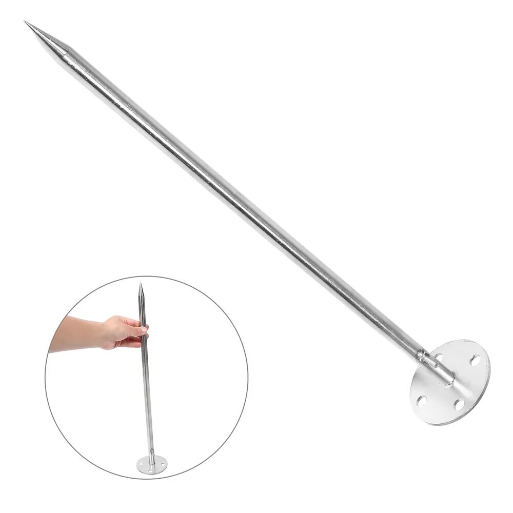 Молниеприёмник из нержавеющей стали для наружного применения на крышу дома